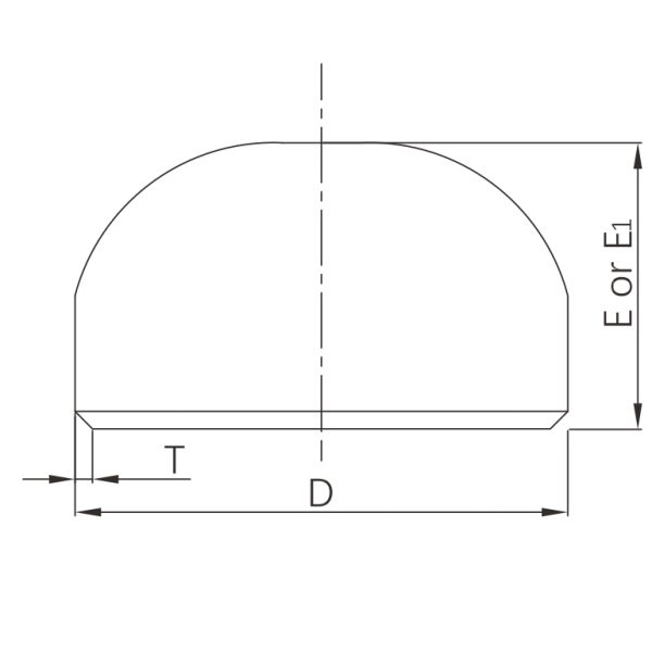 Butt weld cap - Fluid Tech